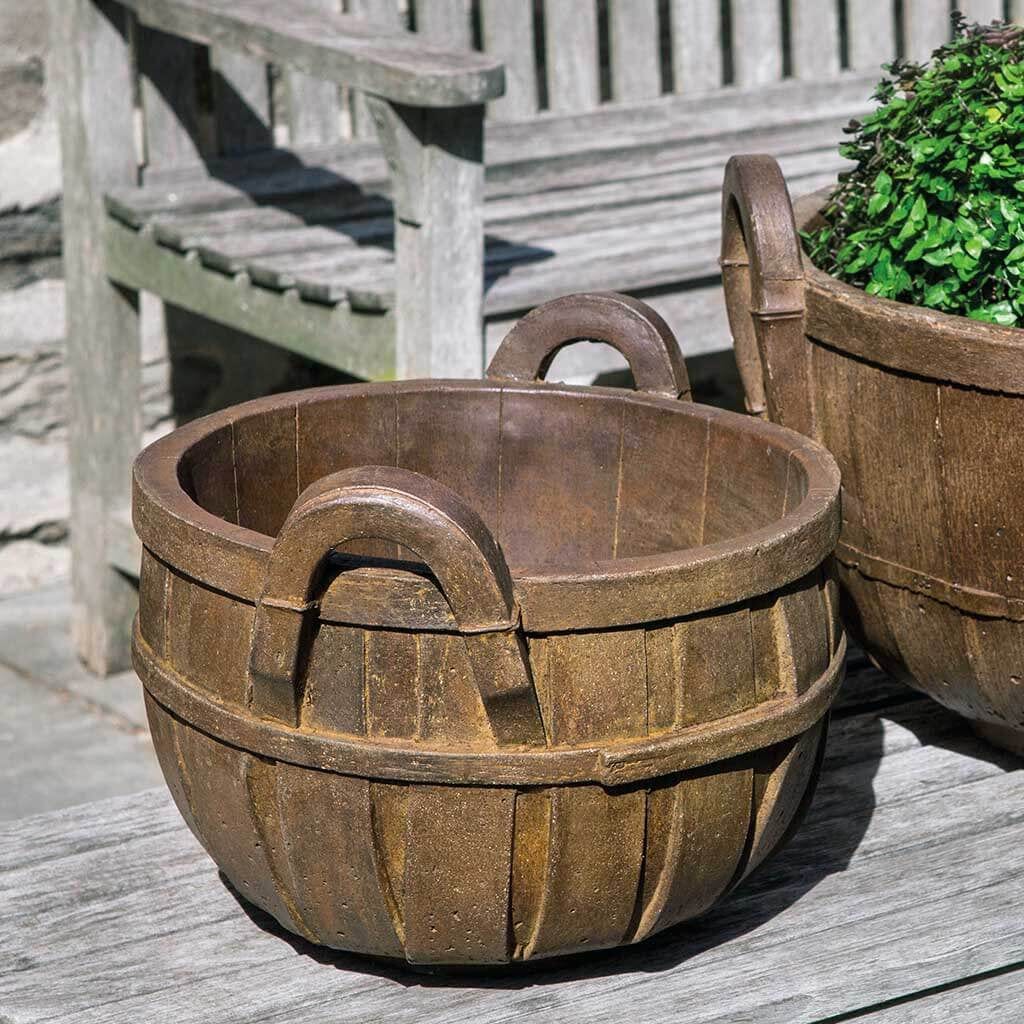 Faux Wood Stone Planters | Cast Stone Planters – Tagged "Weight:0 – 100 ...