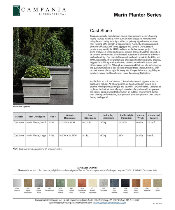 Marin Garden Planter