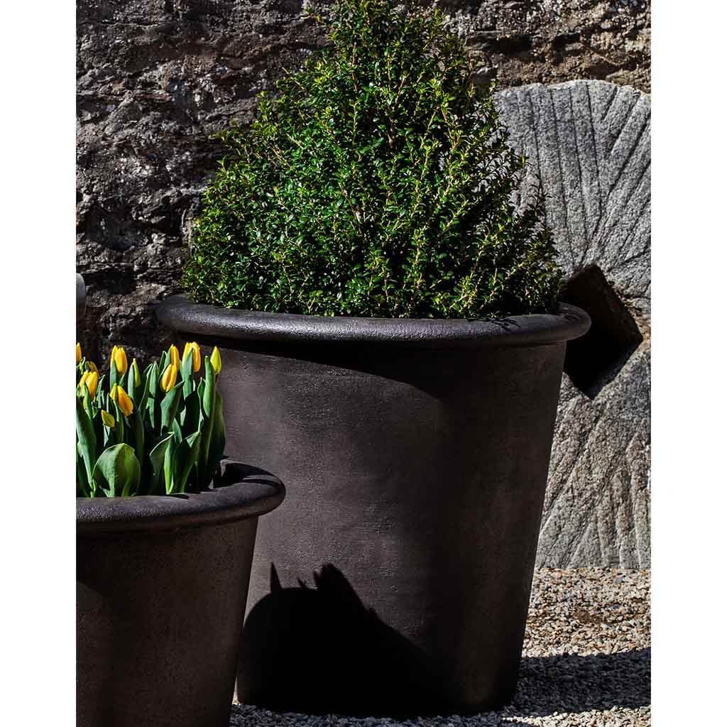 Palo Alto Tall Cast Stone Garden Planter | Outdoor Art Pros