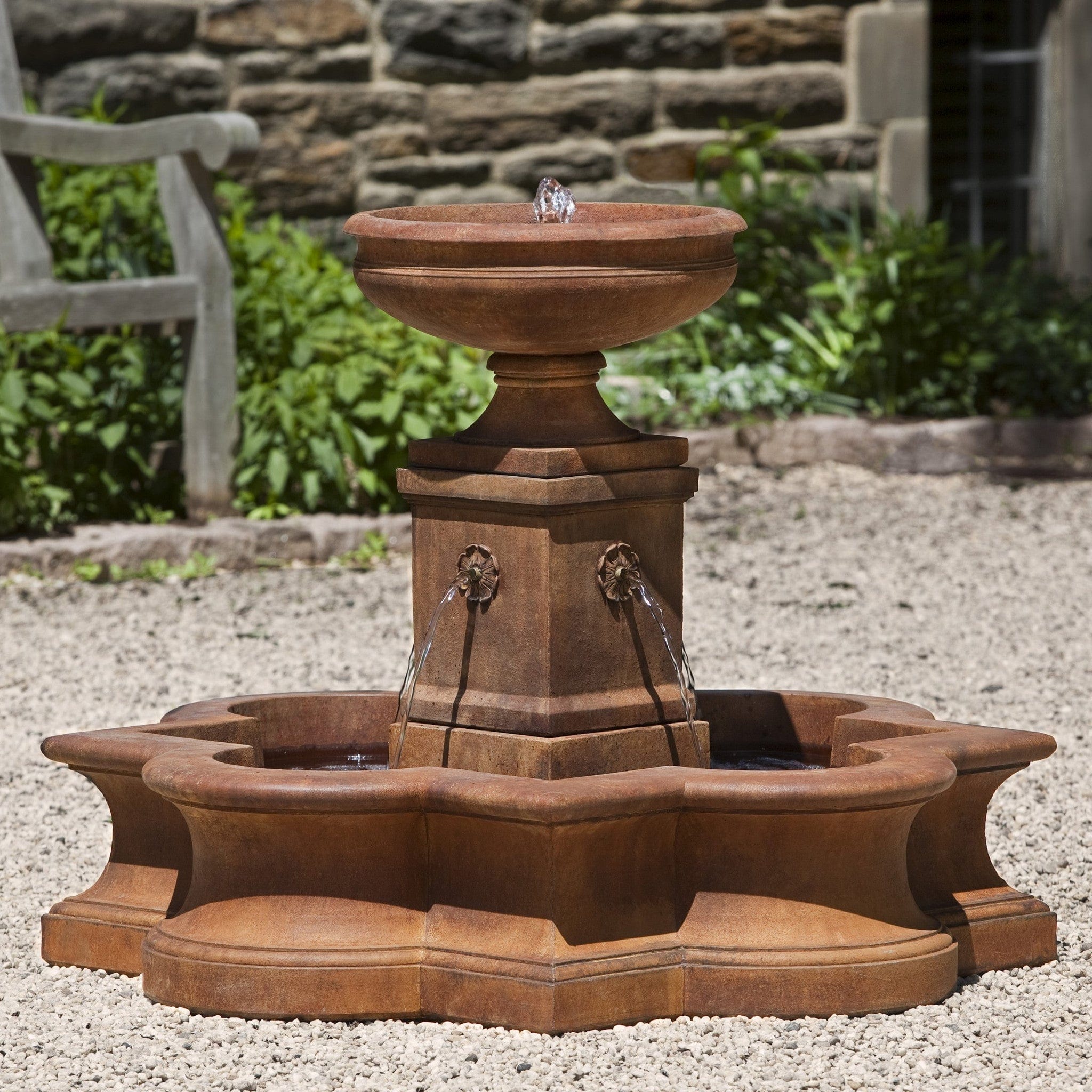 Colorful Water Fountain