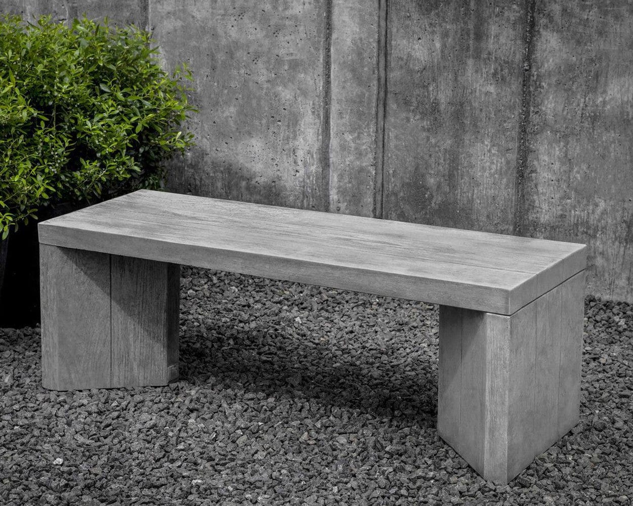 Chênes Brut Garden Bench