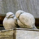 Duet Cast Stone Bird Garden Statue | Bird Statue