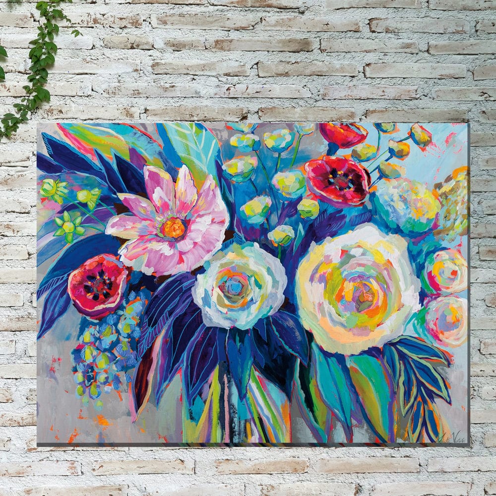 Floral Array Outdoor Canvas Art