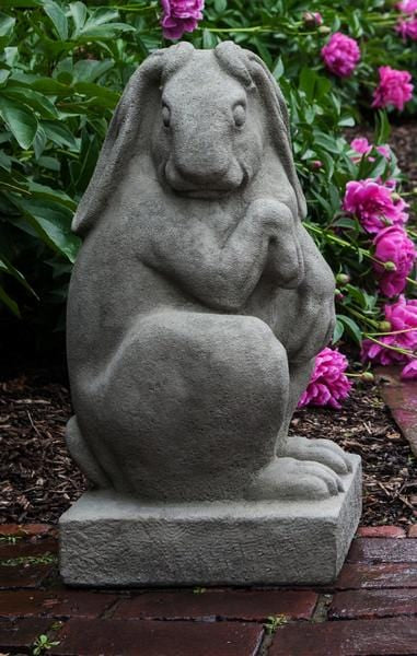 Newport Rabbit Facing Right Cast Stone Garden Statue