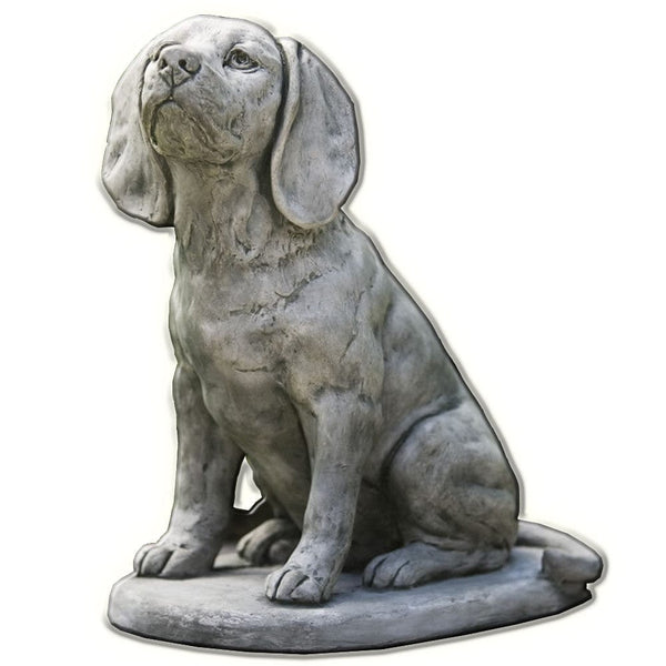 Dog Garden Statues | Concrete Dog Statue - Outdoor Art Pros