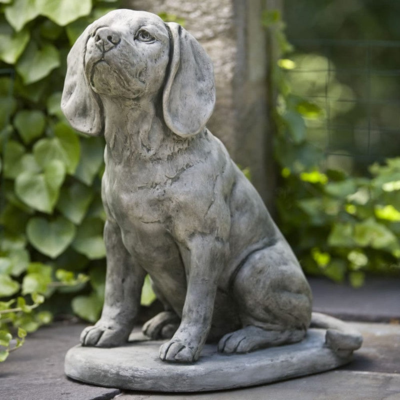 Dog Garden Statues | Concrete Dog Statue - Outdoor Art Pros