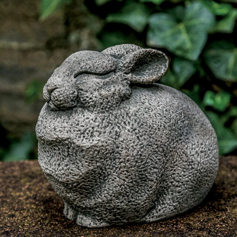Cast Stone Bunny Statue | Outdoor Rabbit Statuary