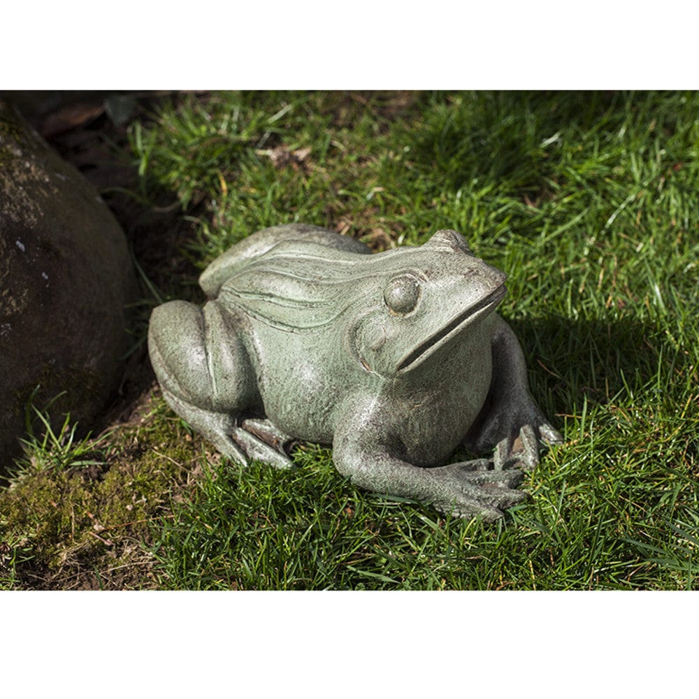 Woodland Frog Cast Stone Garden Statue